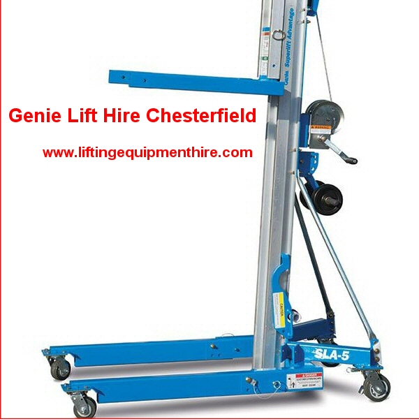 Introduction to Genie Lift Hire in Chesterfield - Lifting Equipment Hire